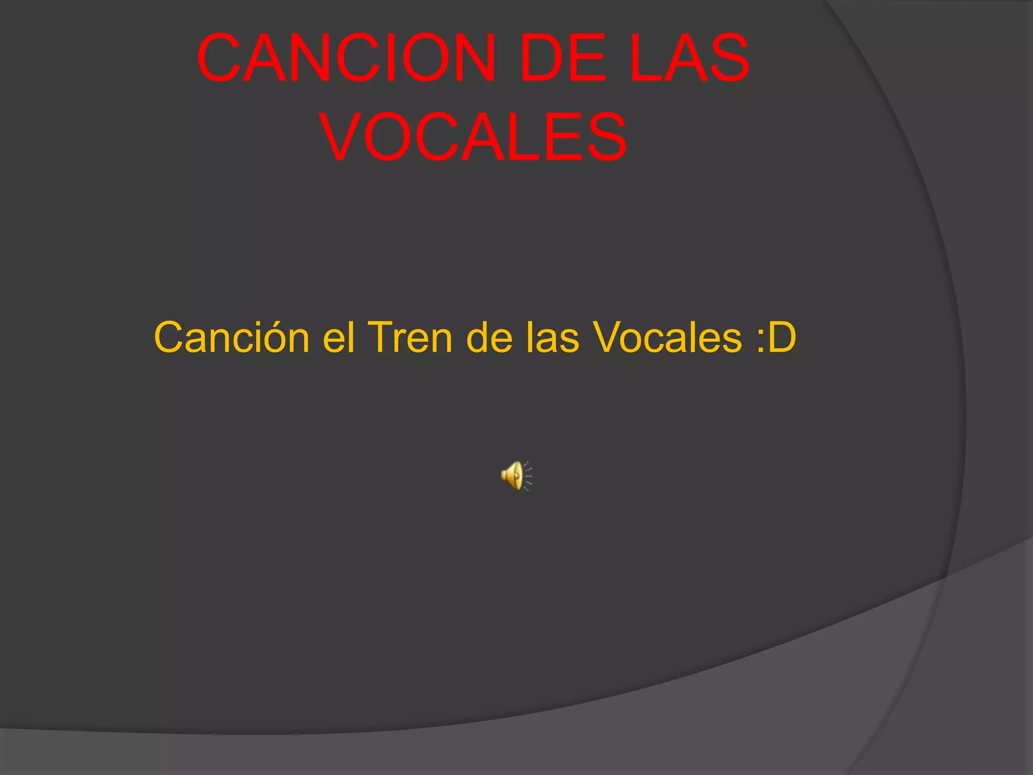 Las vocales | PPT