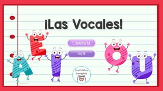 Las Vocales.pptx presentación en ppt de las vocales | PPTX