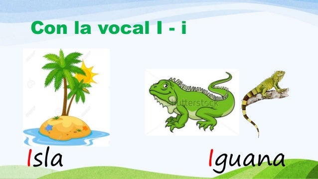 Ideas De Preescolar: Las Vocales: Con I De Iguana D69