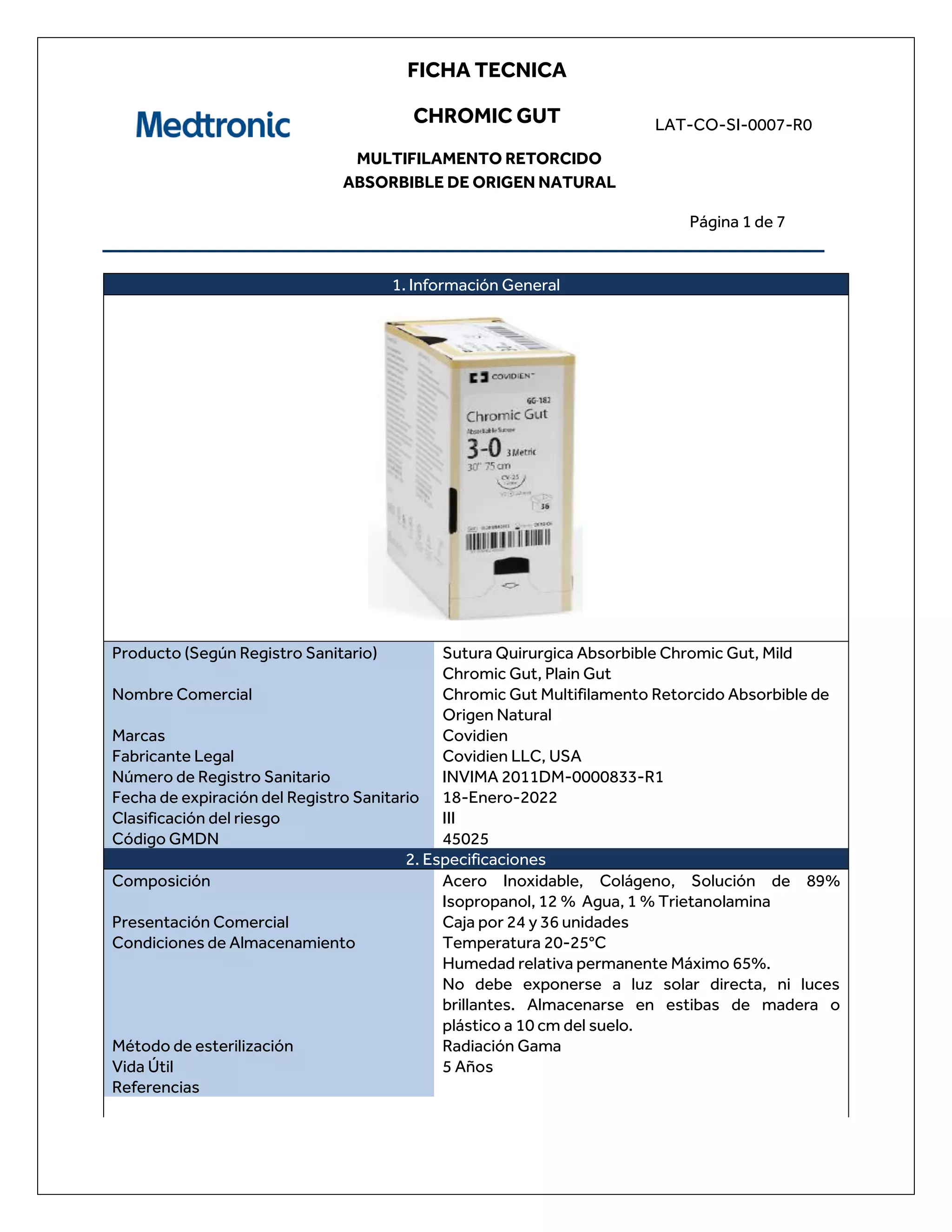 Sutura chromic gut | PDF