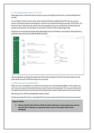 Excel Basic_Incomplete_Guide_2020 | PDF