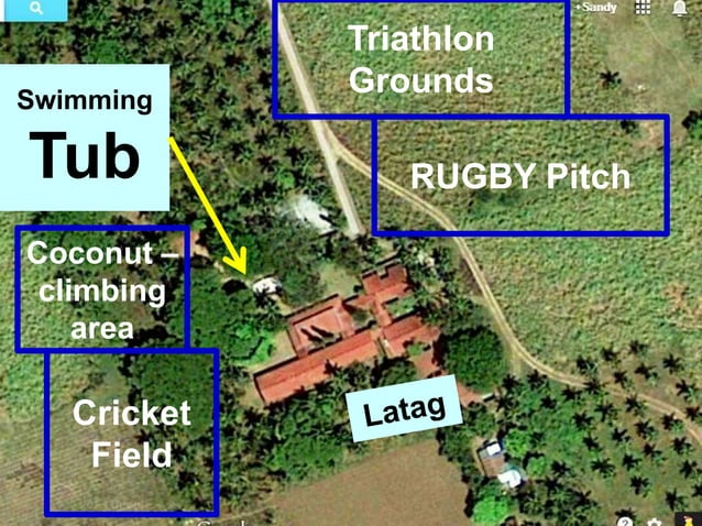 Latag study camp lipa city detailed map for driving | PPT
