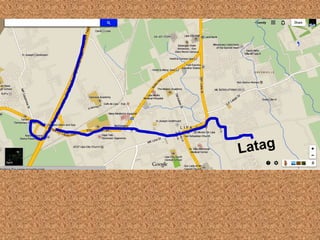 Latag study camp lipa city detailed map for driving | PPTX