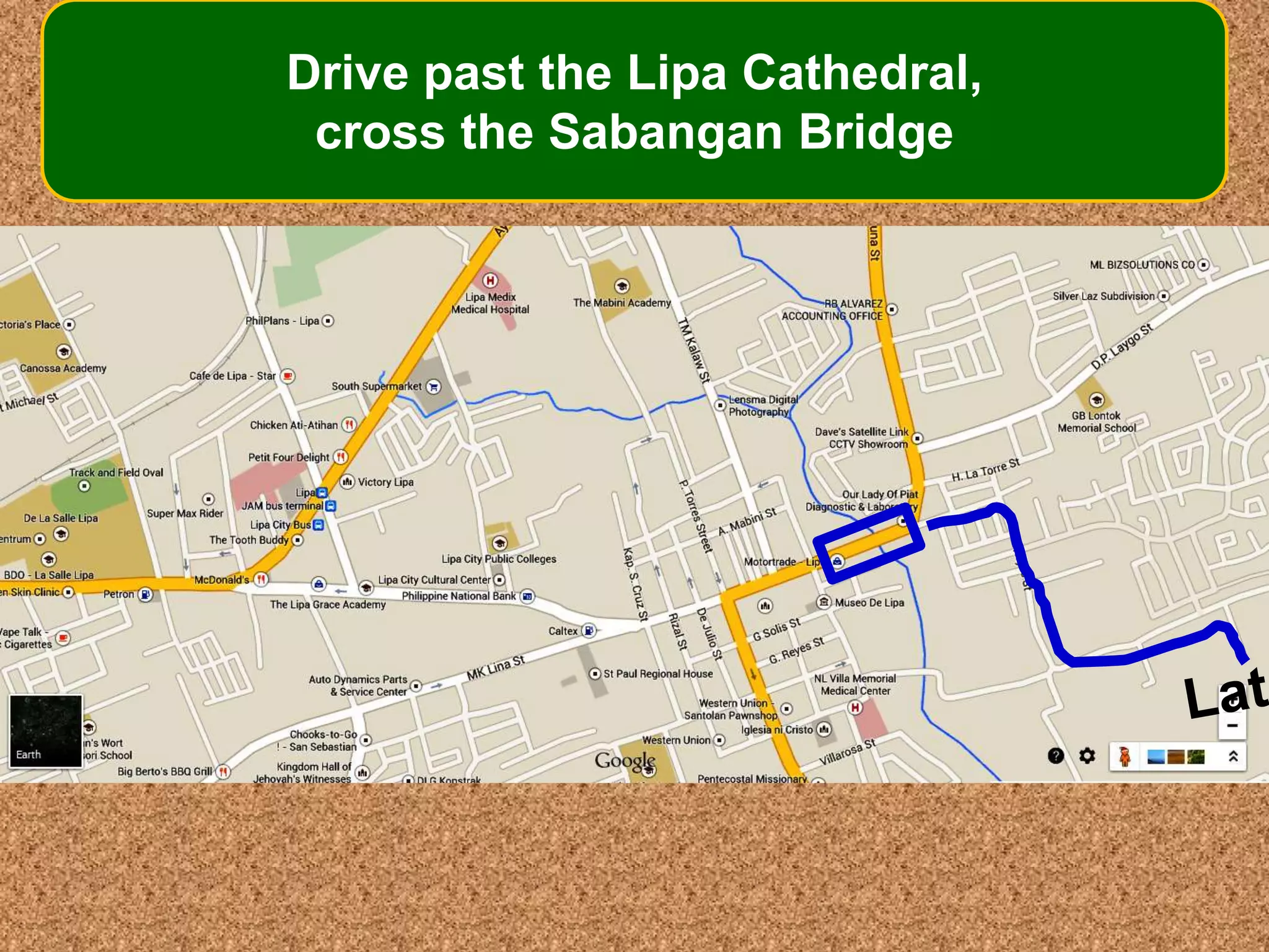 Latag study camp lipa city how to find the place | PPTX