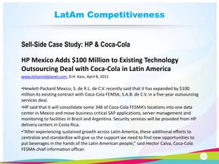 Latin America's Role in driving "Americas-Centric" Outsourcing & U.S ...