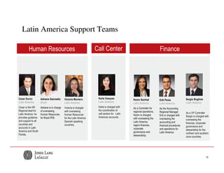 JLL Latam IFM Capabilities 2011 | PDF