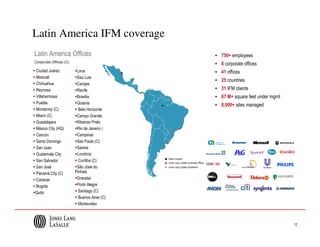 JLL Latam IFM Capabilities 2011 | PDF