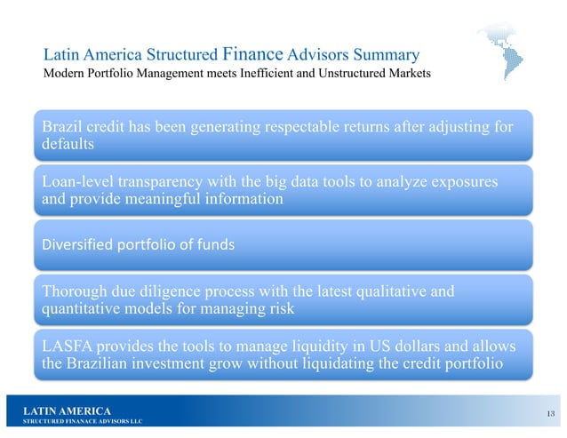 Latin America Structured Finance Process | PPT
