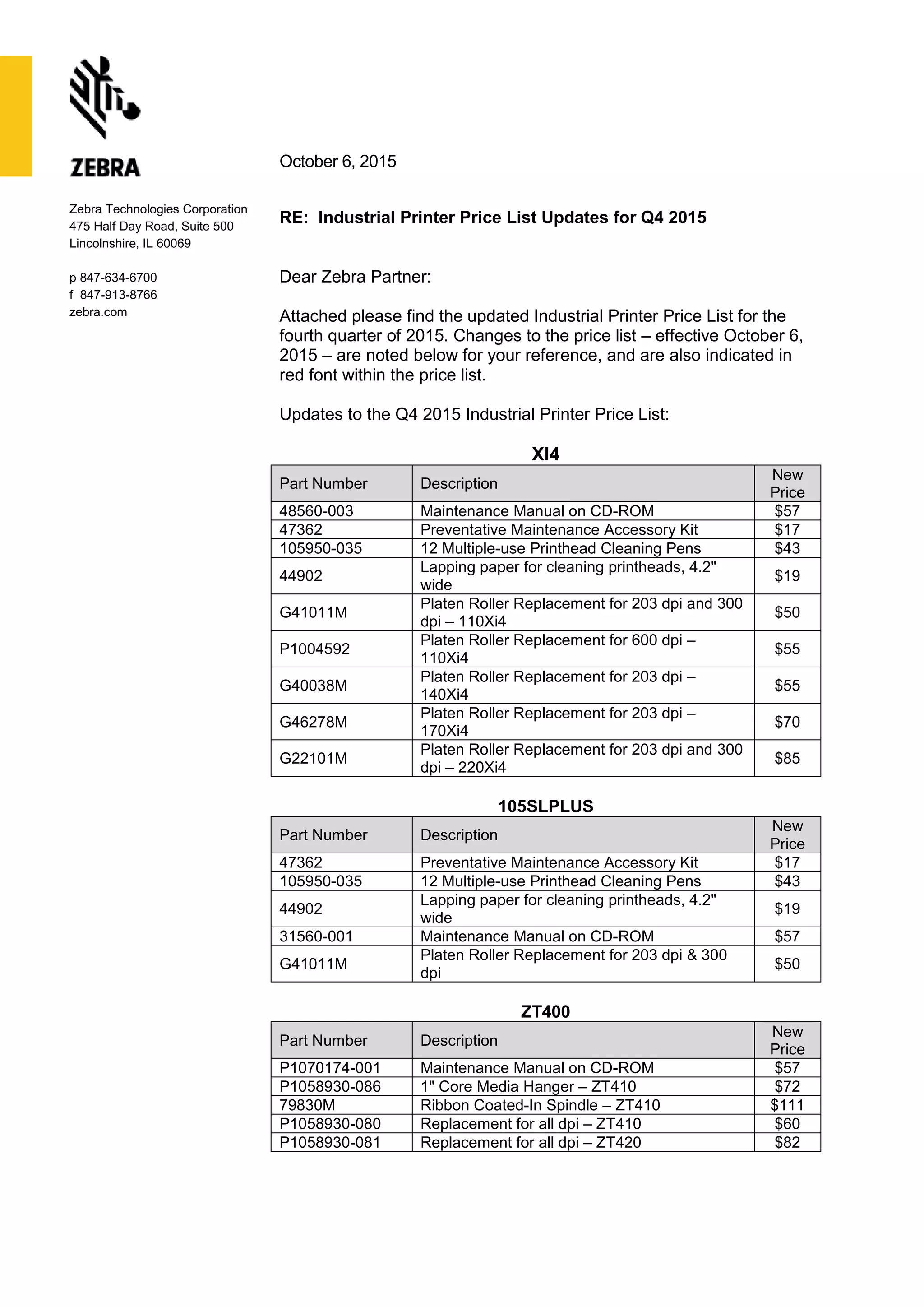 Tabletop Printer Zebra | PDF