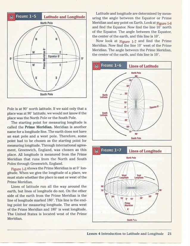 Lat and long notes | PDF