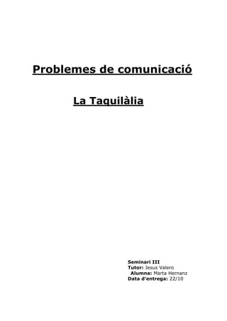 La taquilàlia | DOCX