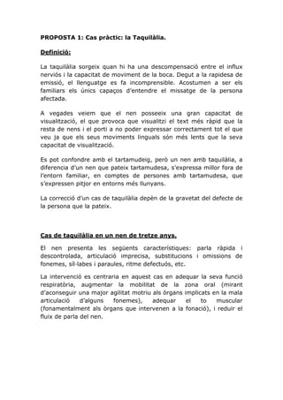 La taquilàlia | DOCX