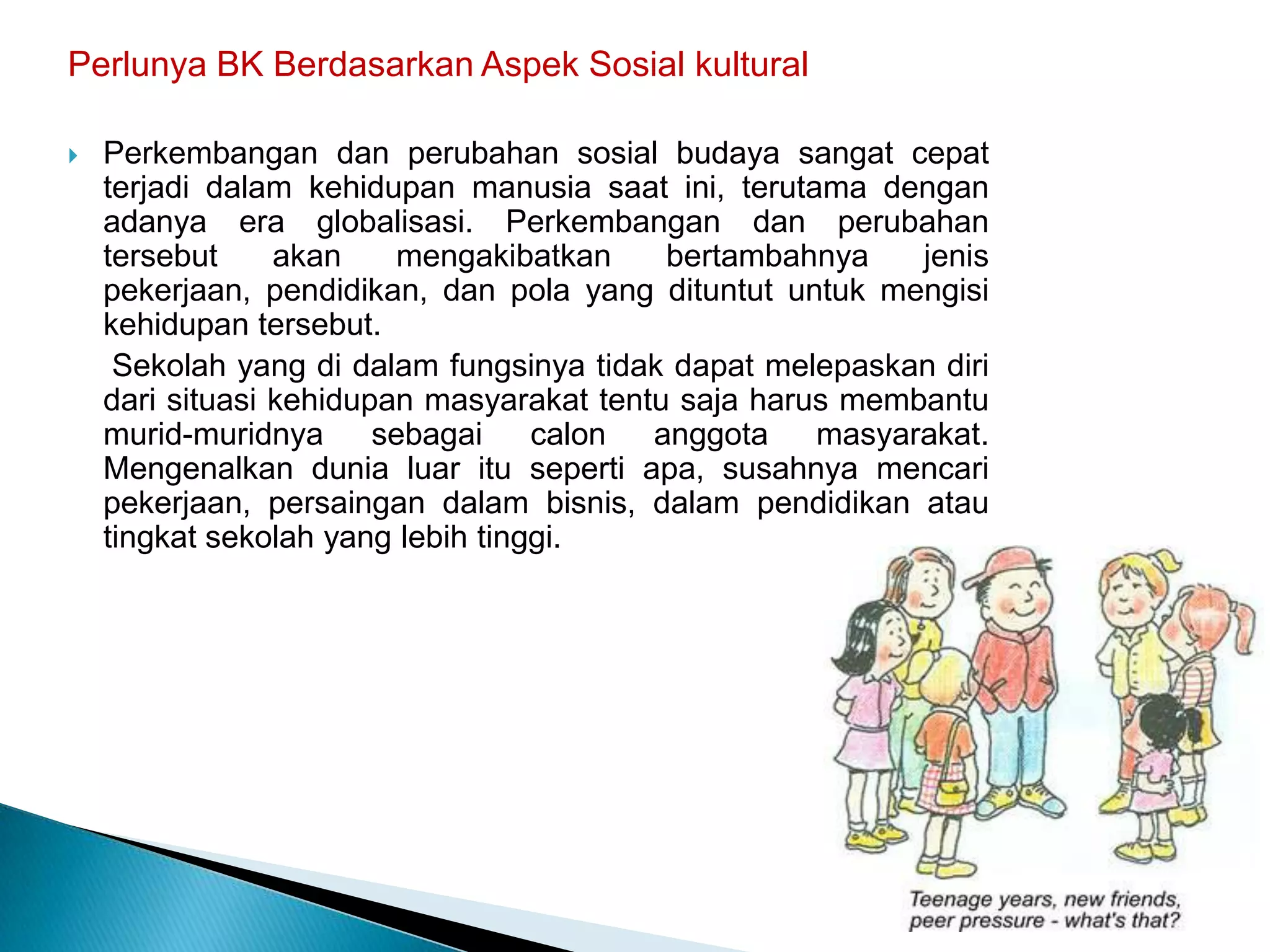 Latar belakang perlunya bk di sekolah | PPT