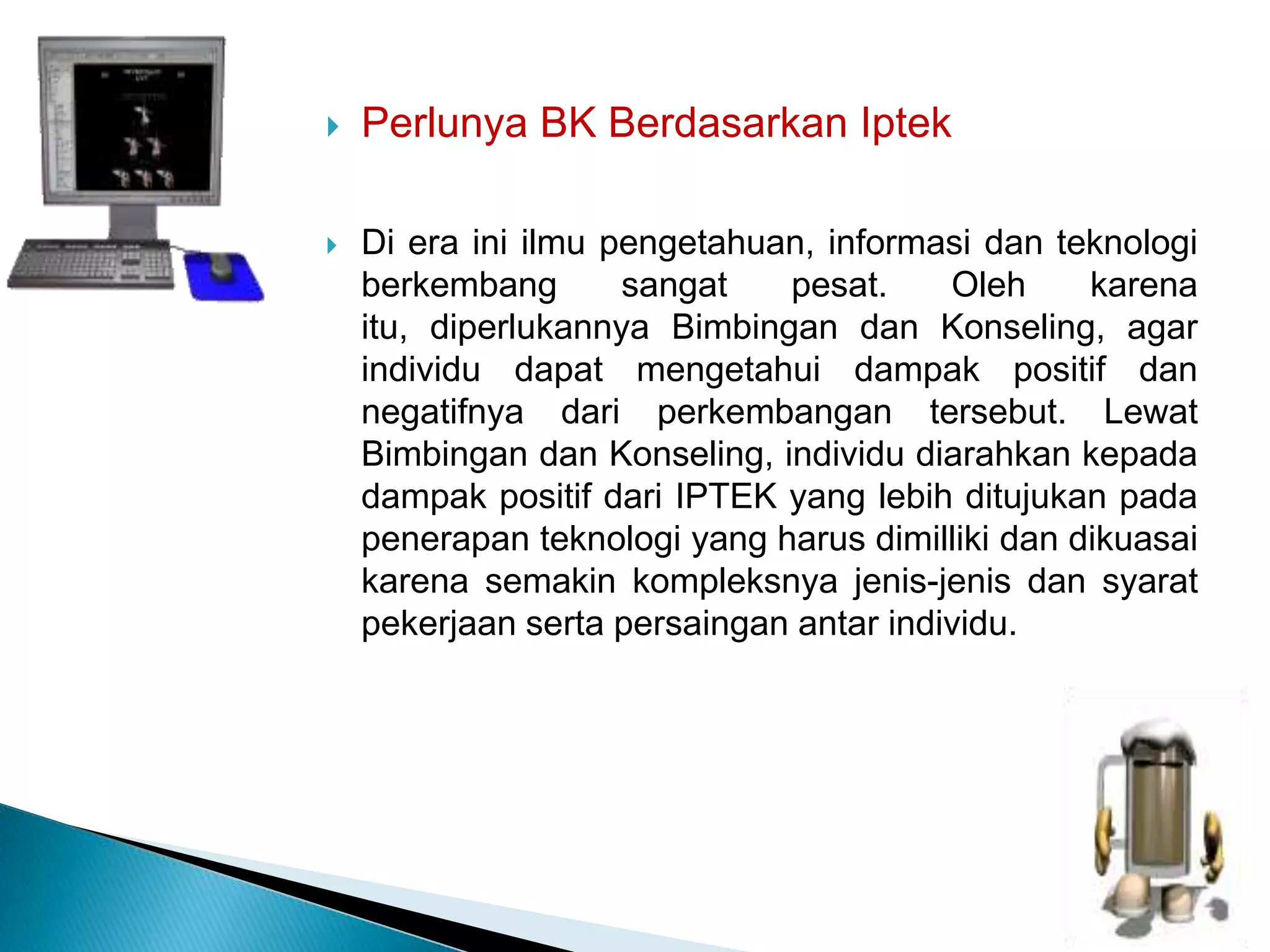 Latar belakang perlunya bk di sekolah | PPT