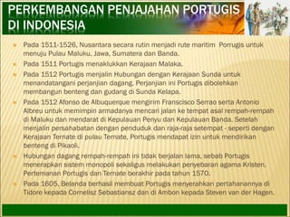 Latar belakang, proses masuk dan perkembangan penjajahan bangsa eropa ...