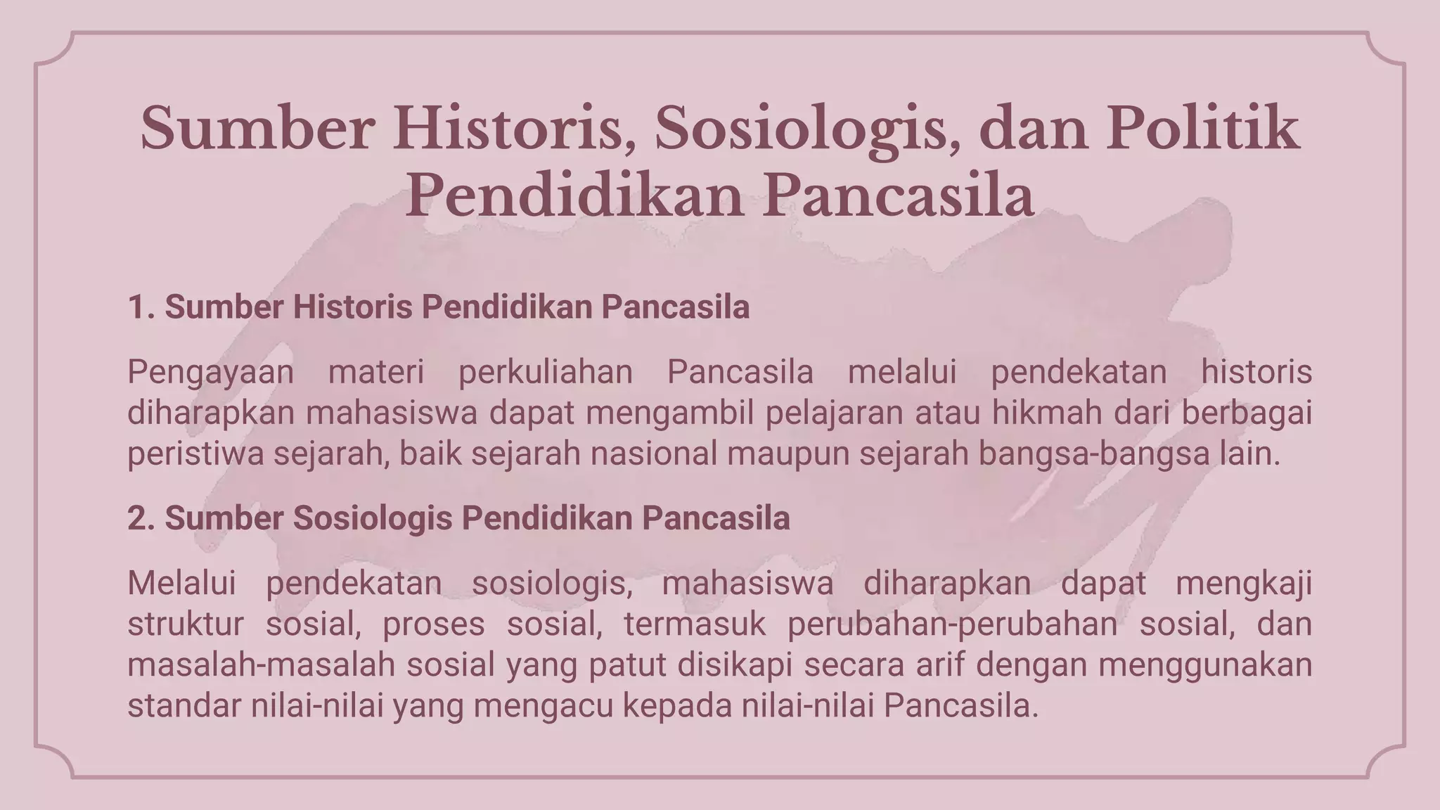 Latar belakang, tujuan, dan landasan pendidikan pancasila | PPT Latar belakang, tujuan, dan landasan pendidikan pancasila | PPT