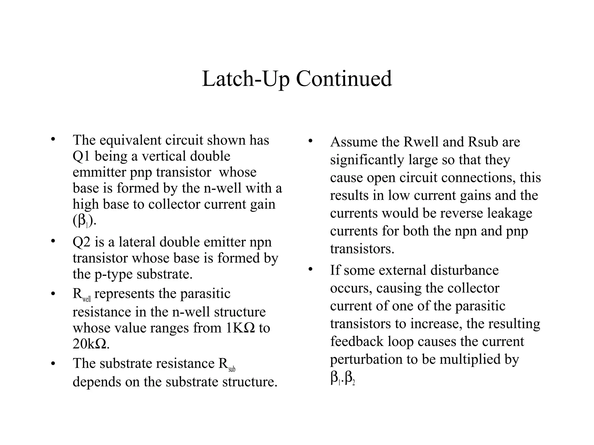 Latch up | PPT