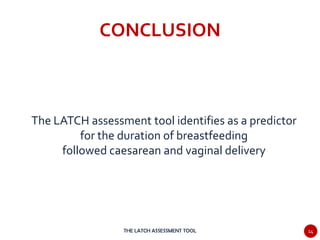 Latch assessment tool | PPTX