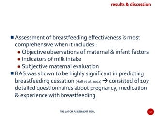 Latch assessment tool | PPTX