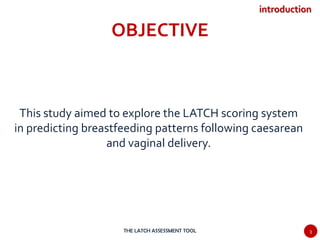Latch assessment tool | PPTX