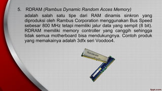 Latch dan ram | PPT