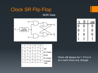 Latches and flip flop | PPTX
