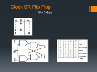 Latches and flip flop | PPTX | Programming Languages | Computing
