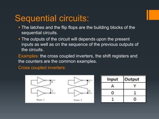 Latches and flip flop | PPTX