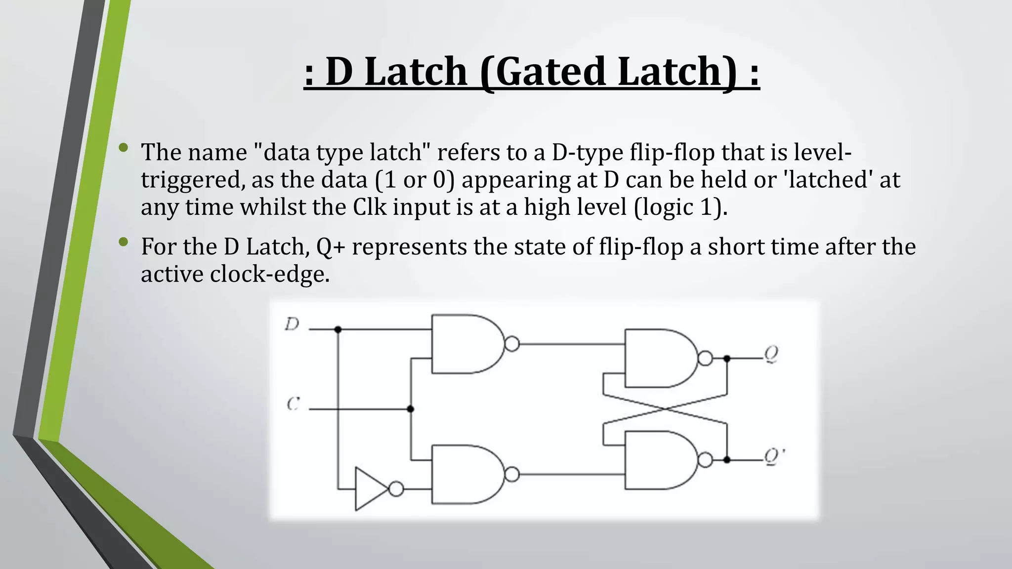 latchesflip-flop DLD | PDF