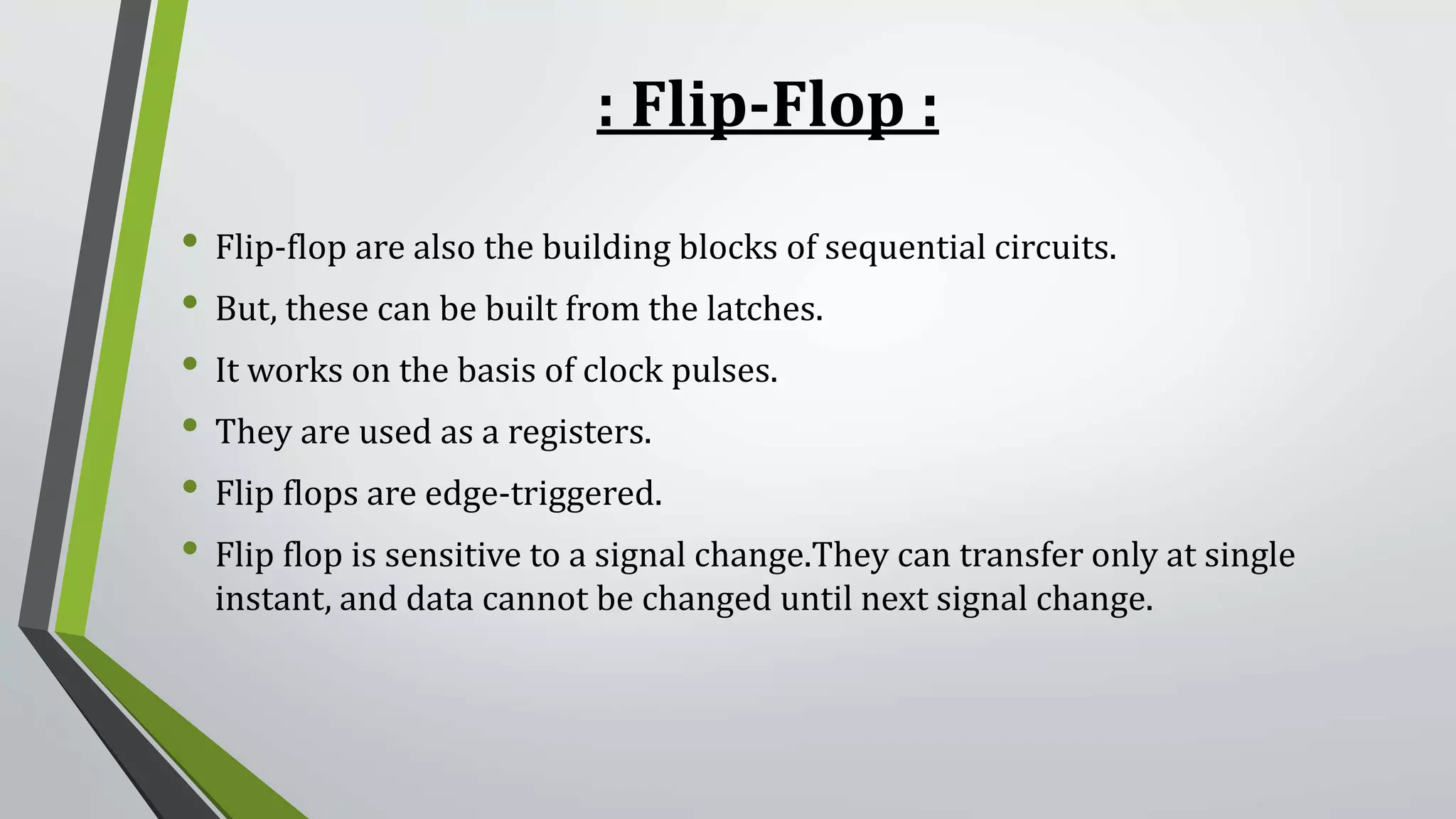 latchesflip-flop DLD | PDF