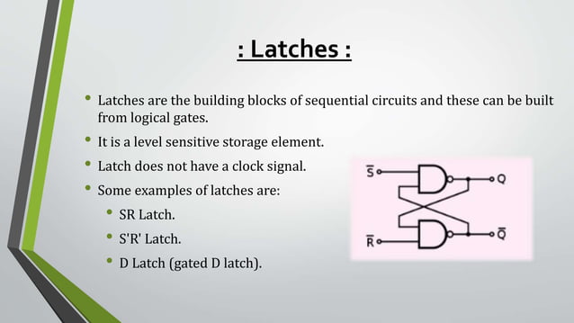 latchesflip-flop DLD | PDF | Programming Languages | Computing