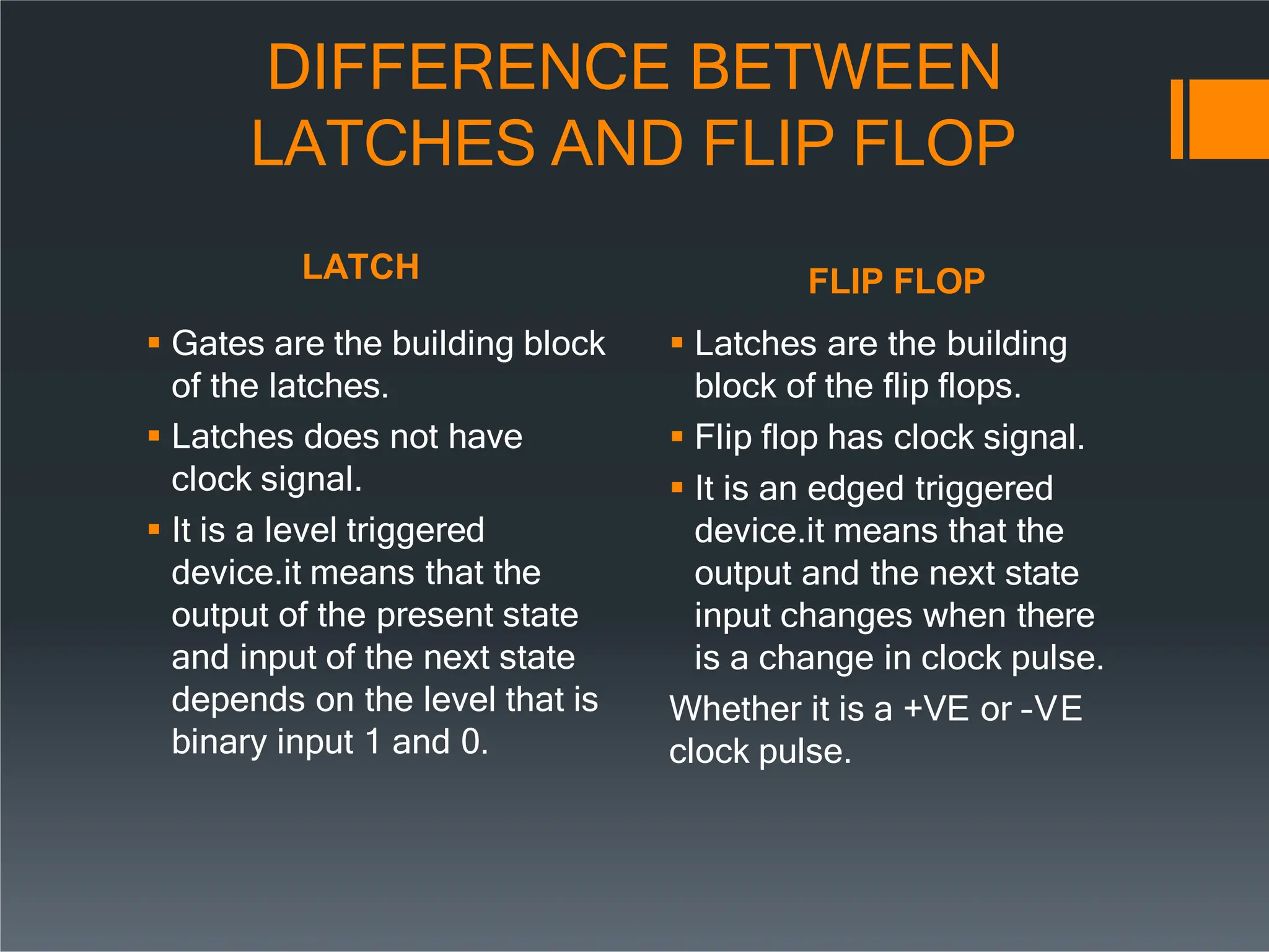 Latches and Flip-Flops: Fundamental Building Blocks of Sequential ...
