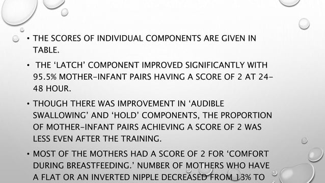 LATCH SCORE.pptx | Pregnancy | Reproductive Health