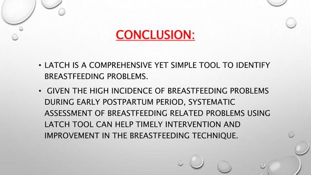 LATCH SCORE.pptx | Pregnancy | Reproductive Health