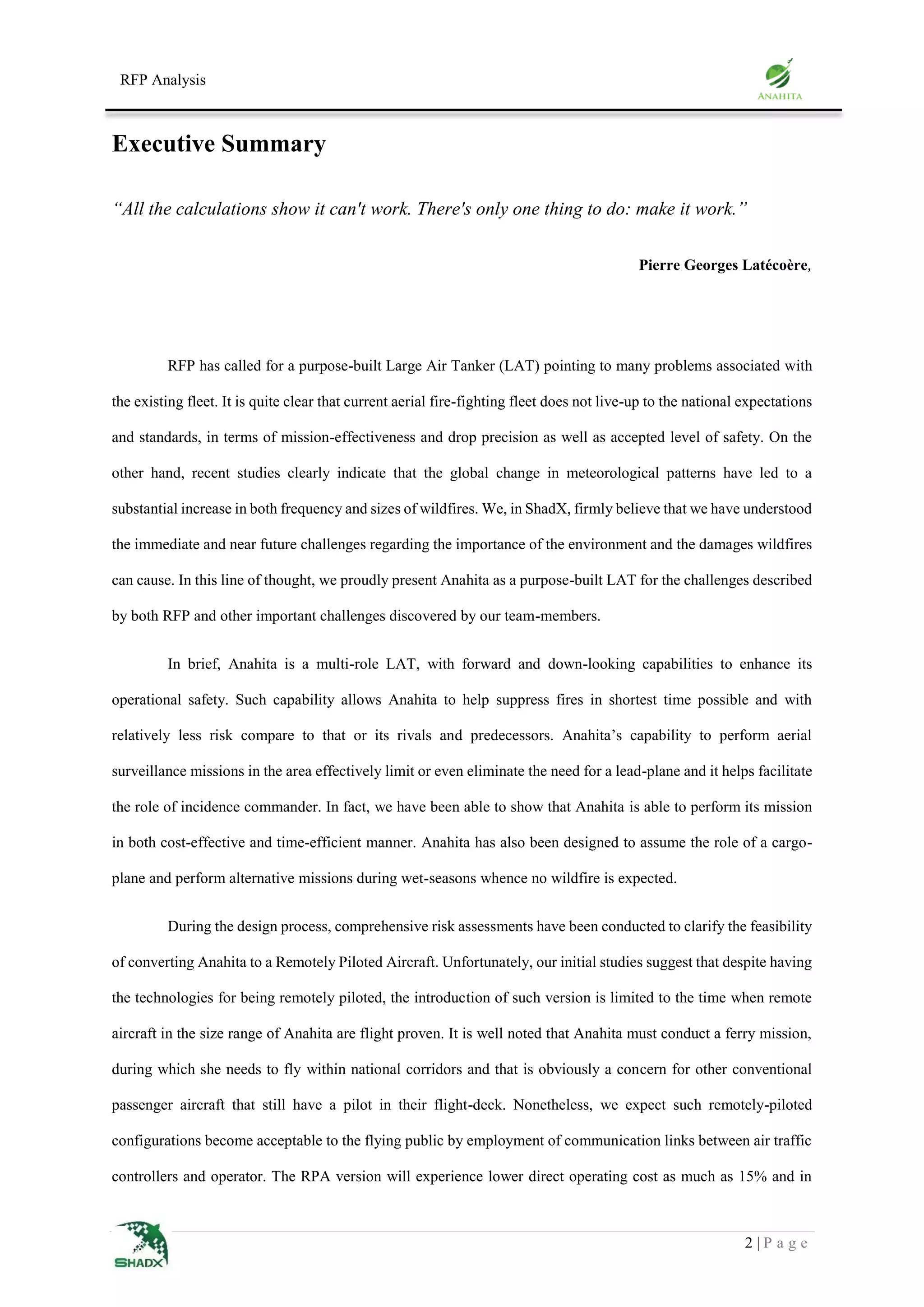 LAT design proposal anahita [Team ShadX] | PDF