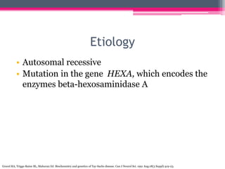 Late-onset Tay Sachs Disease.pptx