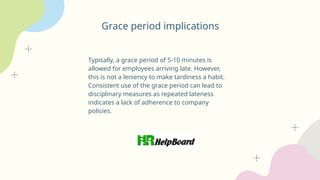 Late Attendance Policy,Late Coming Policy & Rules | PPTX