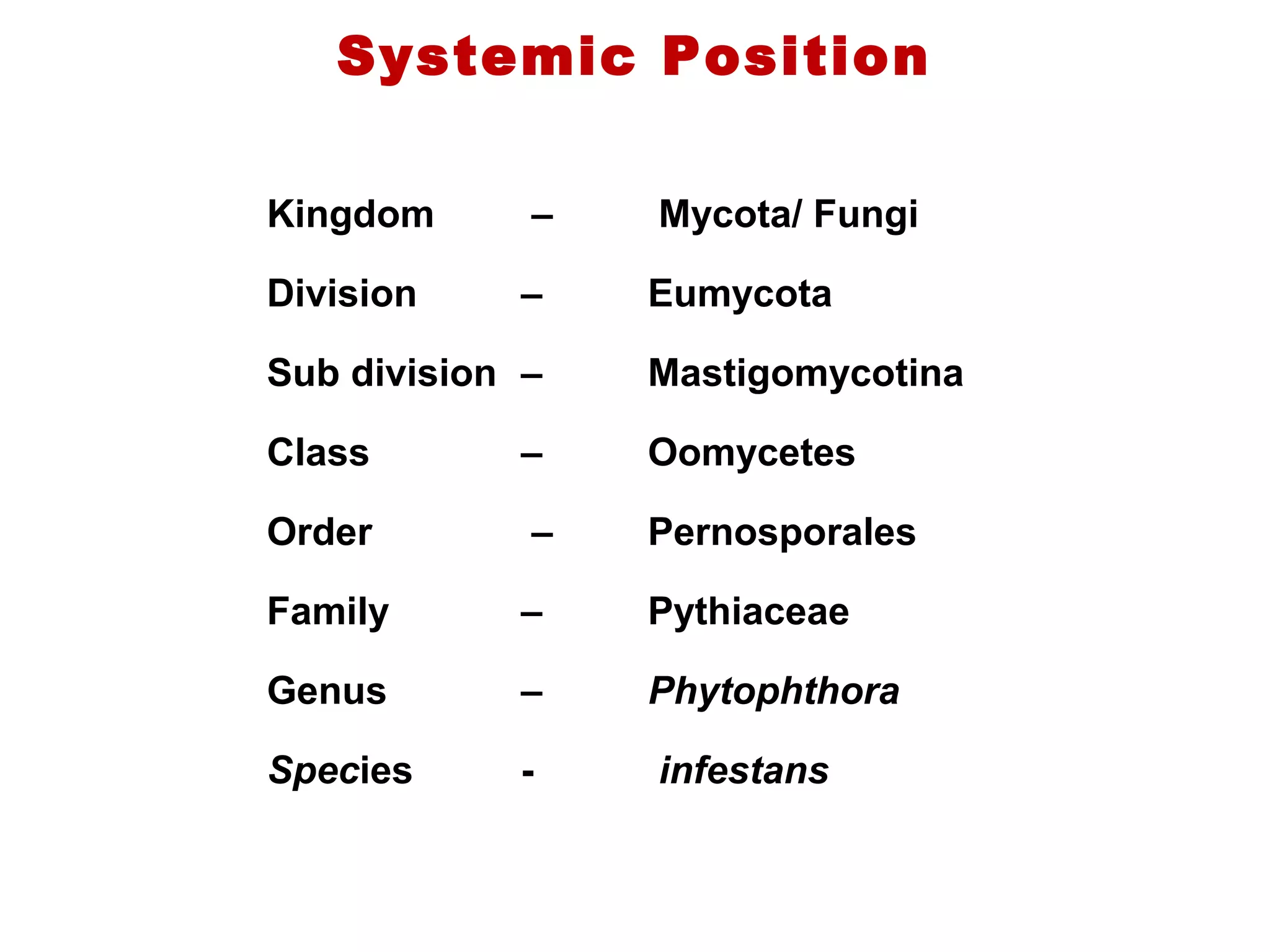 Late blight of potato | PPT