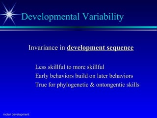 Late childhood developmental variability | PPT