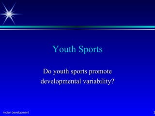 Late childhood developmental variability | PPT