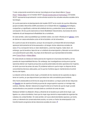 La tecnología | DOCX