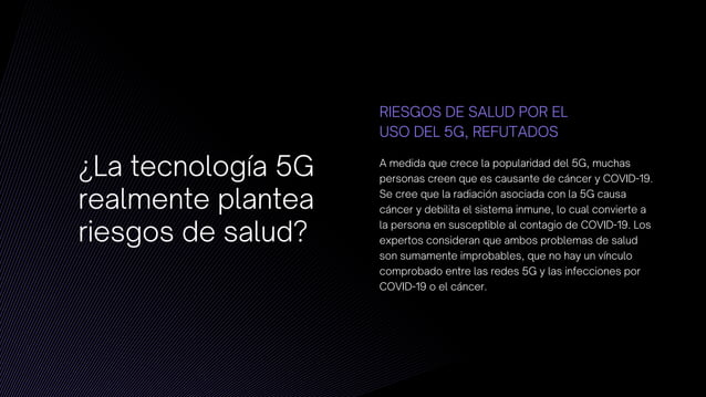 La Tecnología de 5ta generación, Una explicación sobre que es el 5G y ...
