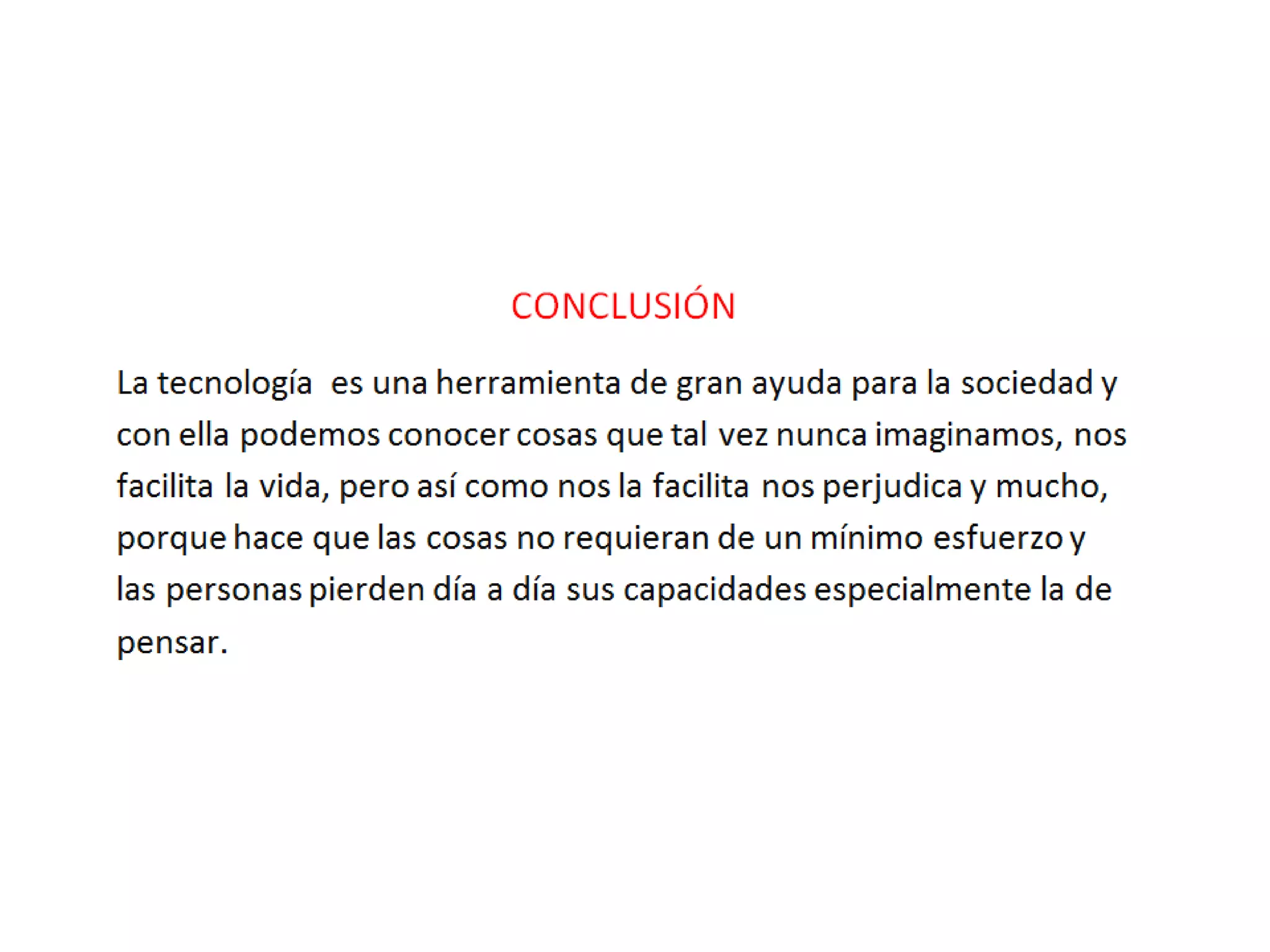 La tecnologia | PPTX