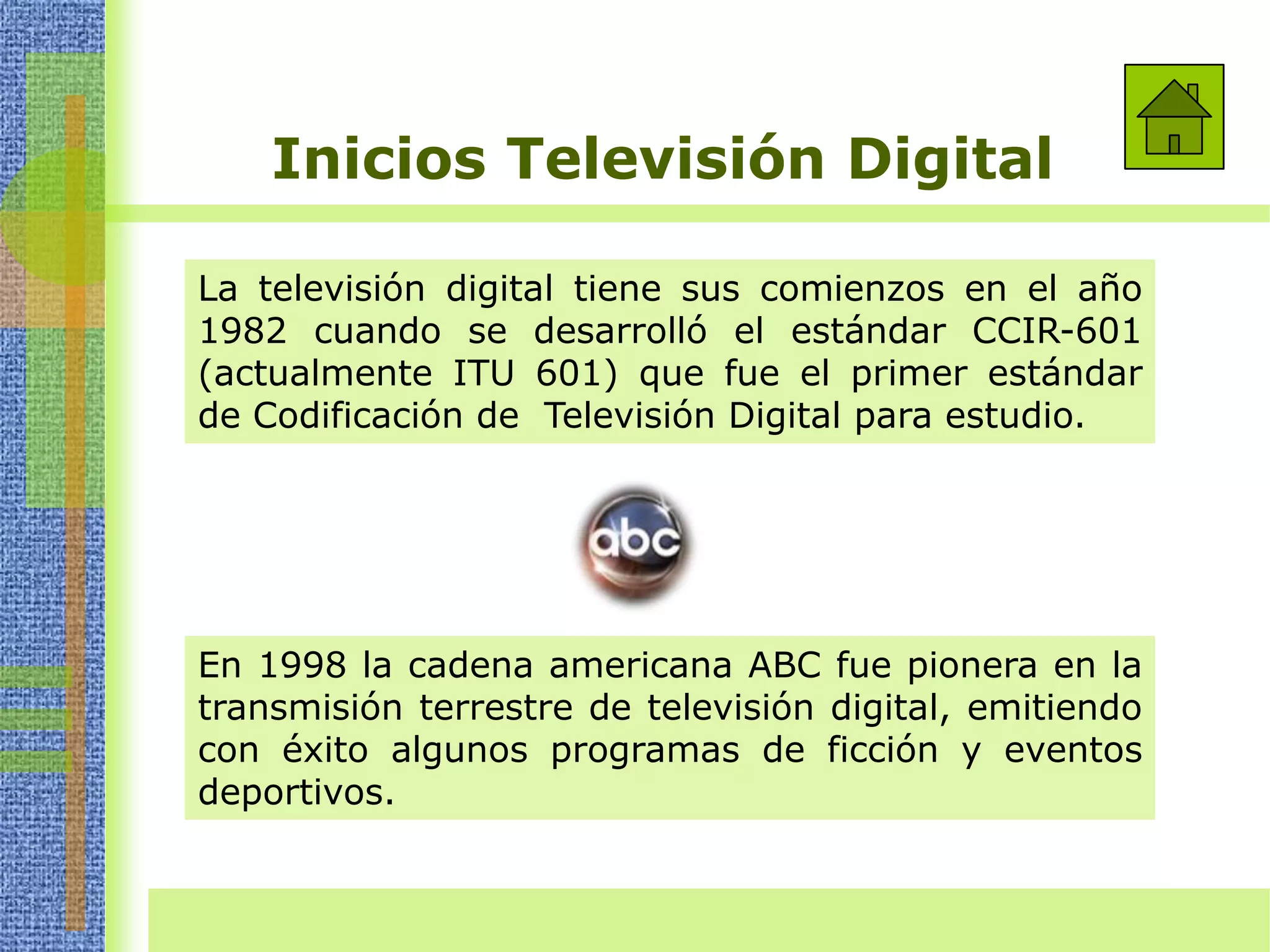 La television digital tipos | PPTX | Genres