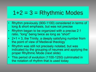 Late Medieval Music | PPT