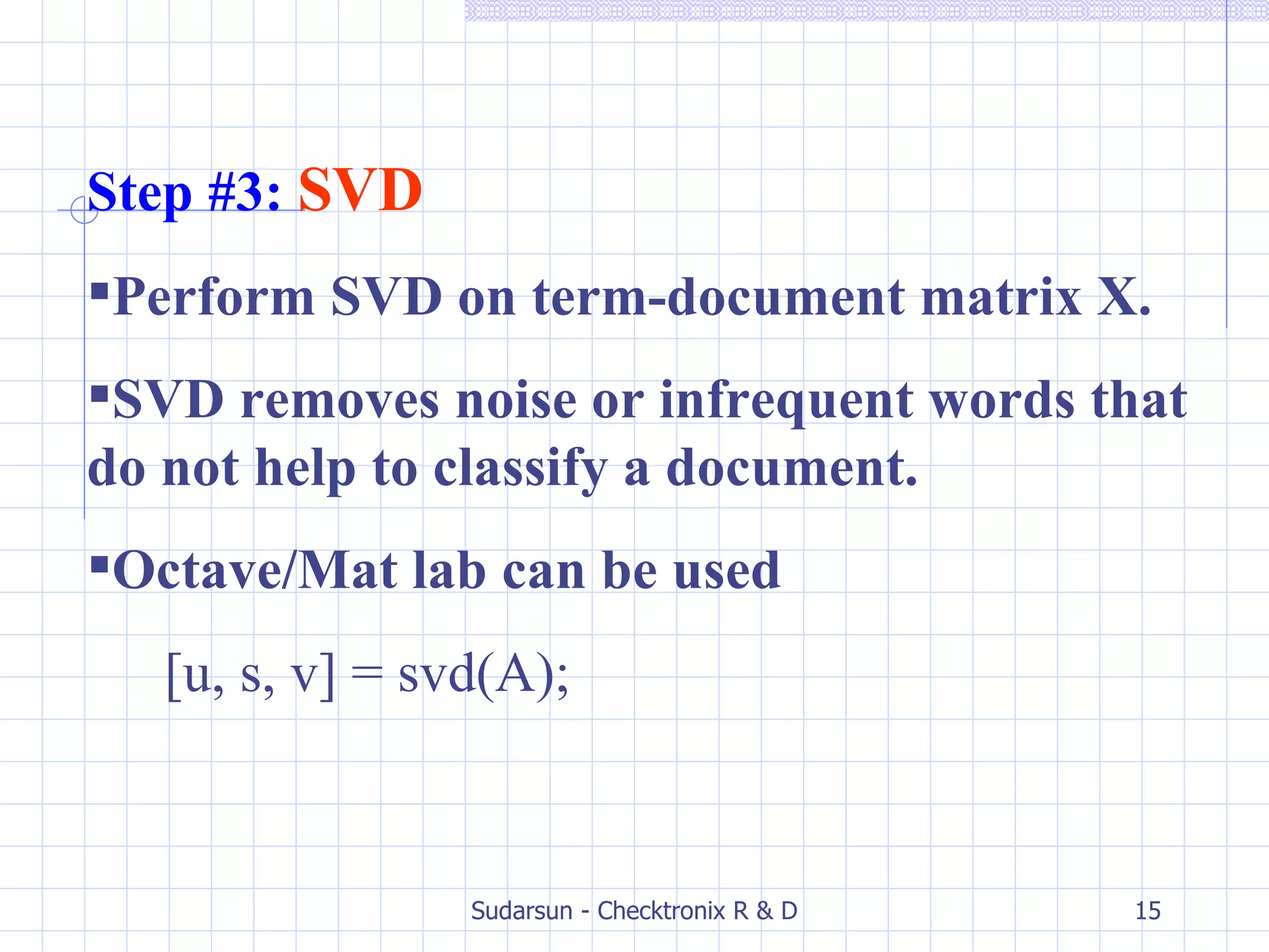 Latent Semantic Indexing For Information Retrieval | PPT