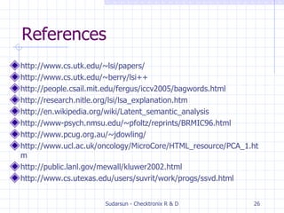 Latent Semantic Indexing For Information Retrieval | PPT