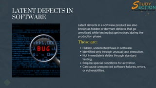 Introduction: Latent and Masked Defects in Software | PDF