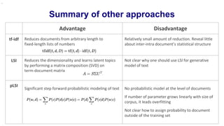Latent dirichletallocation presentation | PDF