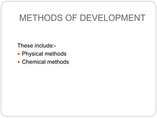 Latent fingerprint development | PPT